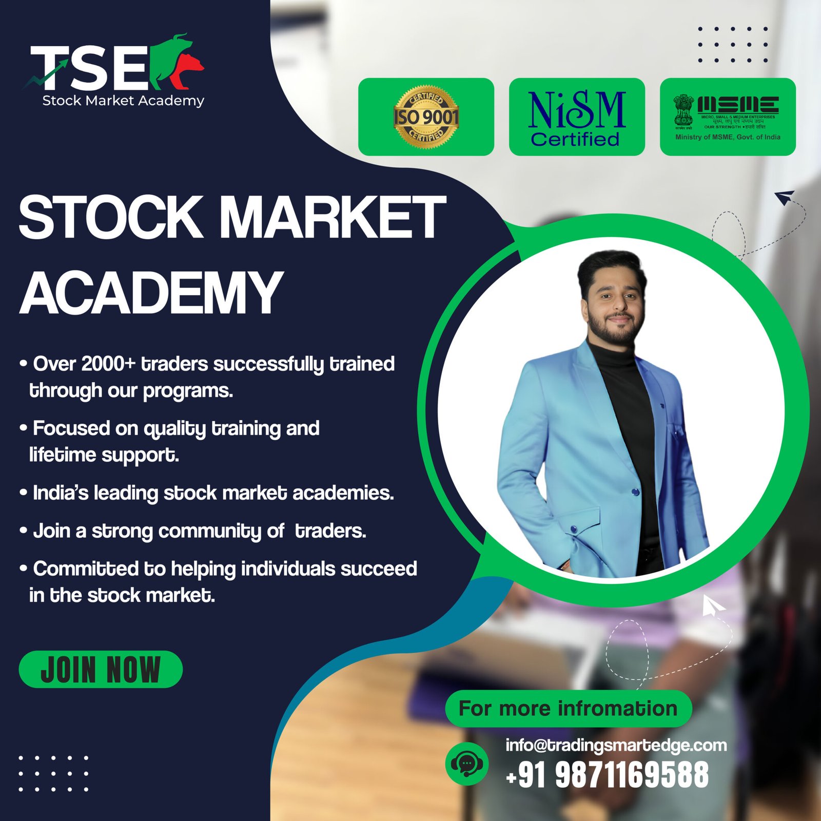 Trading Institute in Delhi - Stock Market Academy Pitampura