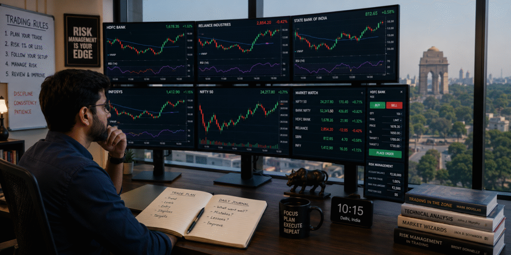 How to Build Consistent Intraday Trading Profits in India